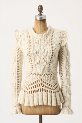 Bobbled Cableknit Sweater | Anthropologie