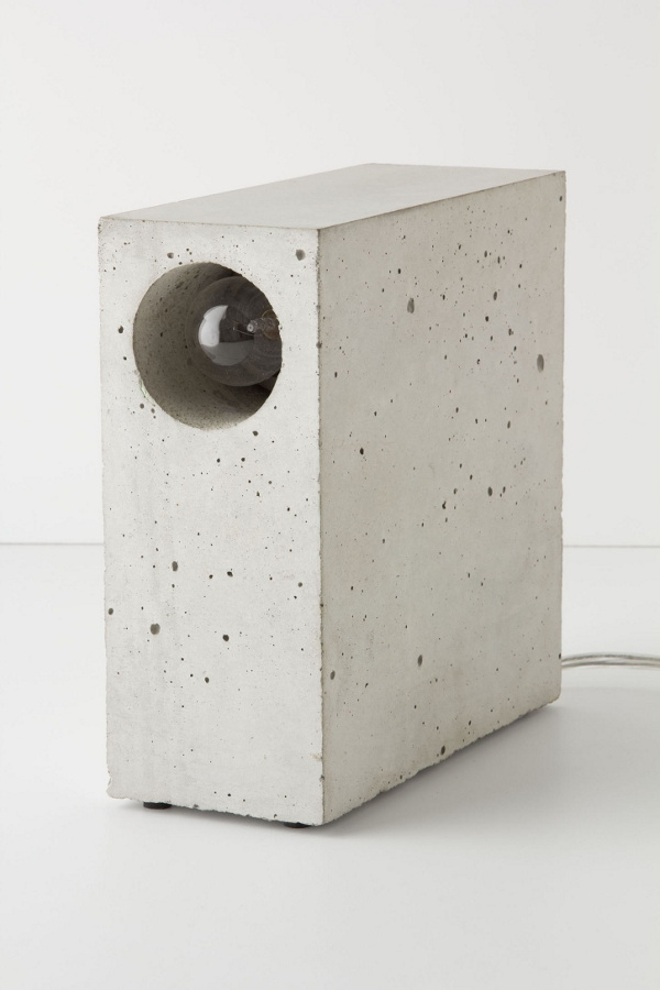 Beton Concrete Desk Lamp | Anthropologie