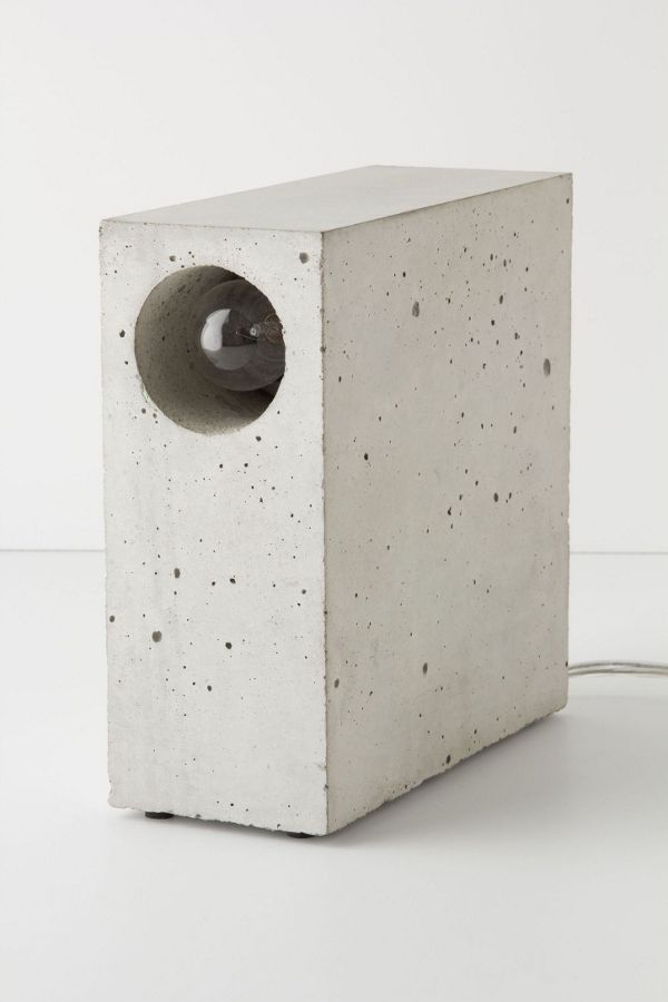 Beton Concrete Desk Lamp | Anthropologie
