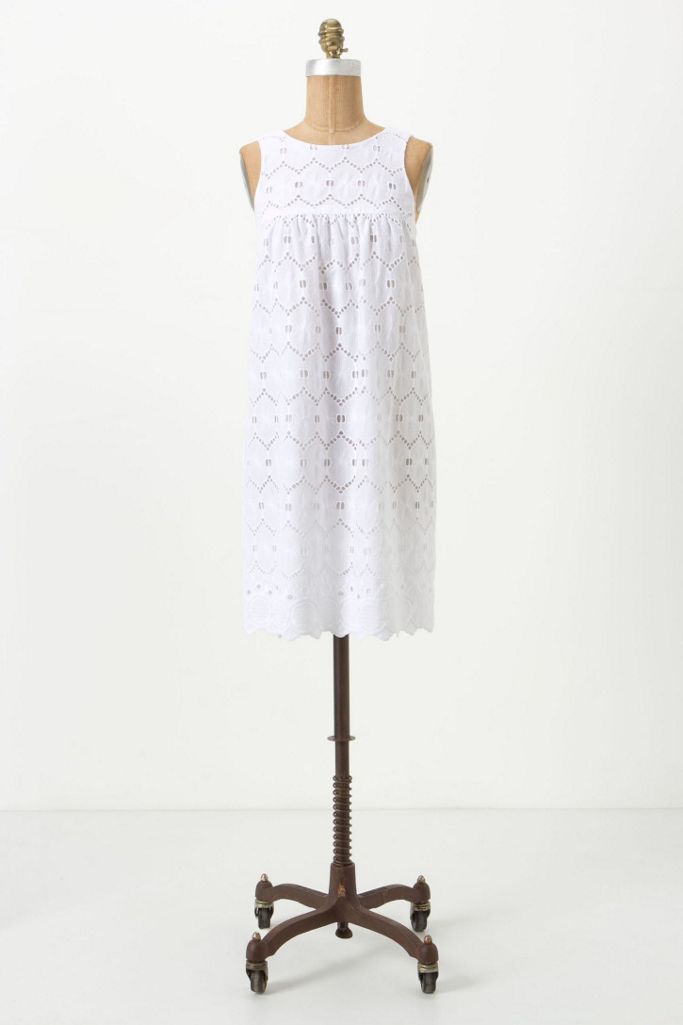 Ivy Eyelet Mini Dress | Anthropologie
