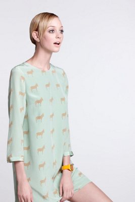 Donkey Silk Shift | Anthropologie