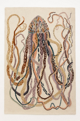 Tufted Jellyfish Rug | Anthropologie