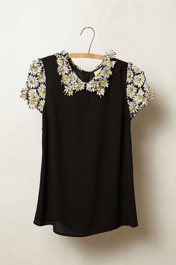 Fluttered Daisy Top | Anthropologie