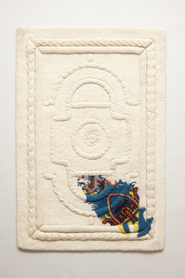 Roped Relief Rug | Anthropologie