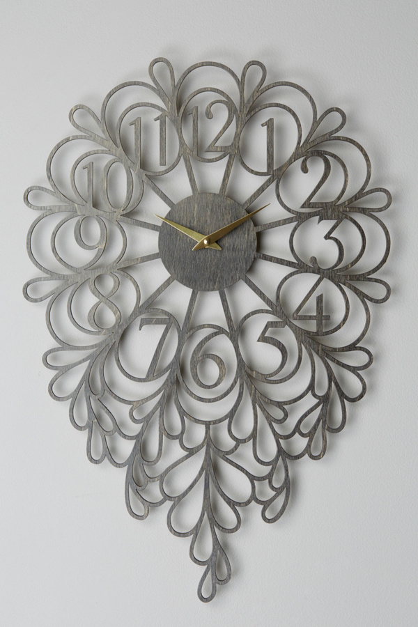 Gatehouse Wall Clock, Vines | Anthropologie