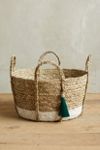 Balinese Tassel Basket | Anthropologie