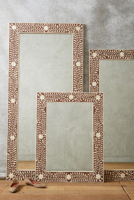 Bone Inlay Mirror | Anthropologie