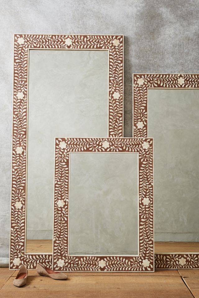 Bone Inlay Mirror | Anthropologie