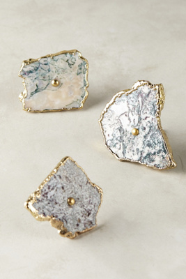 Swirled Geode Knob | Anthropologie