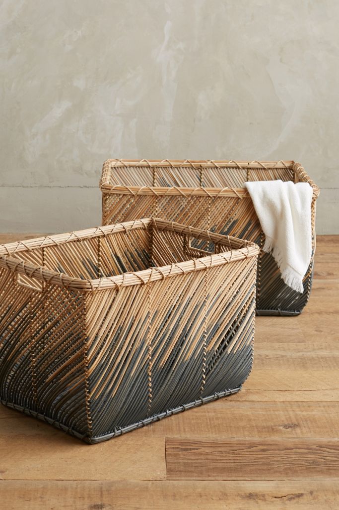 Handwoven Rattan Baskets | Anthropologie