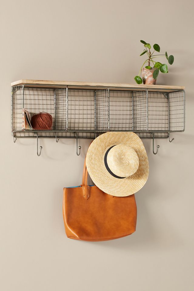 Wire Cubby Wall Shelf | Anthropologie