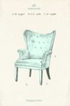 Birds Wingback Chair | Anthropologie