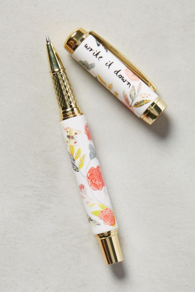 Climbing Rose Pen | Anthropologie