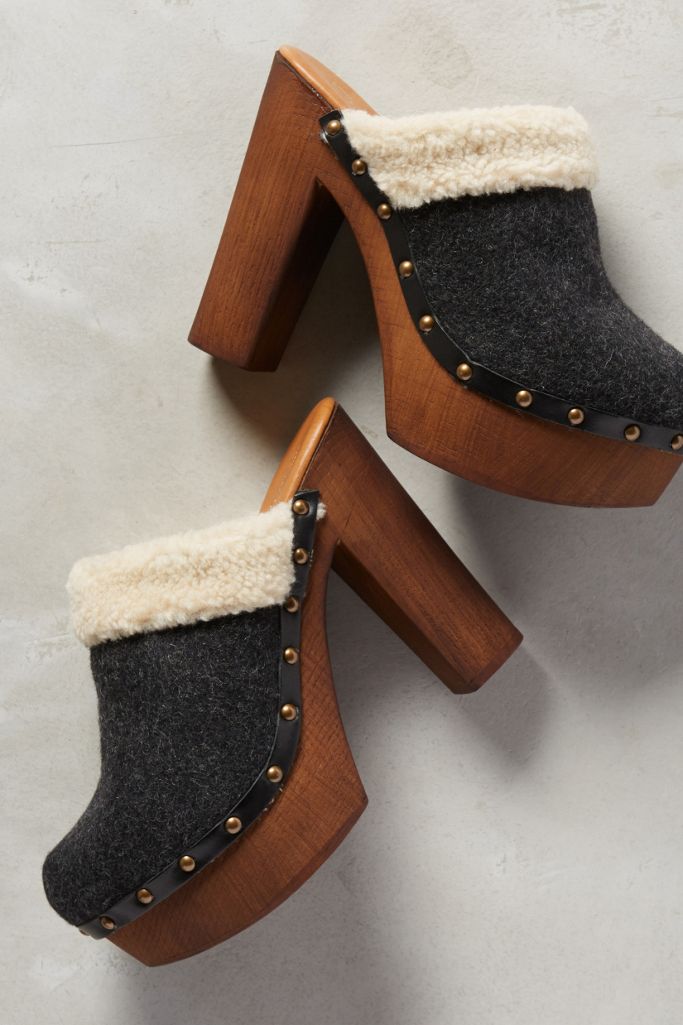 Miss Albright Terrestrial Clogs | Anthropologie