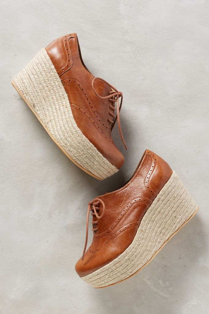 KMB Lenzie Platform Oxfords | Anthropologie