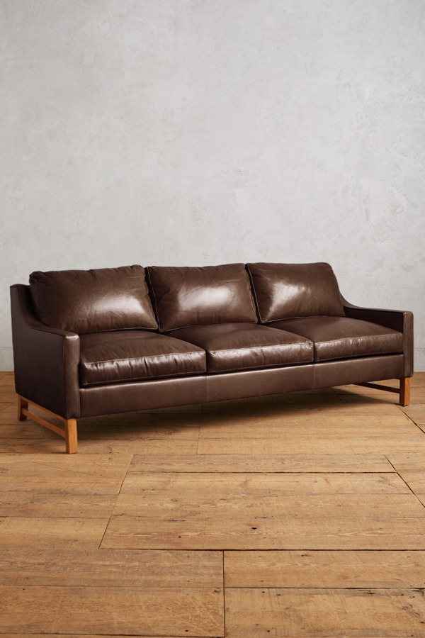Premium Leather Dorada Sofa | Anthropologie