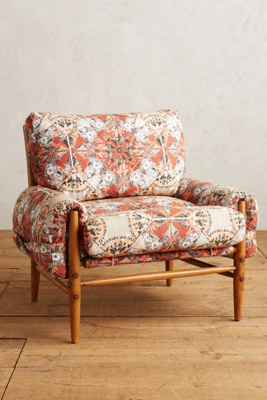 Printed Rhys Chair | Anthropologie