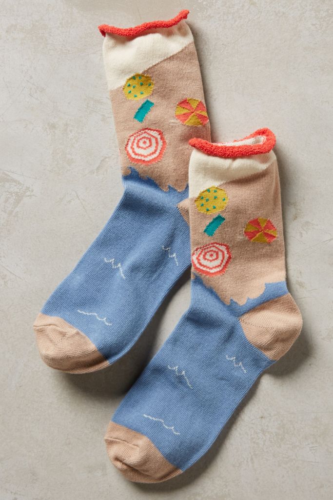 Shoreline Socks | Anthropologie