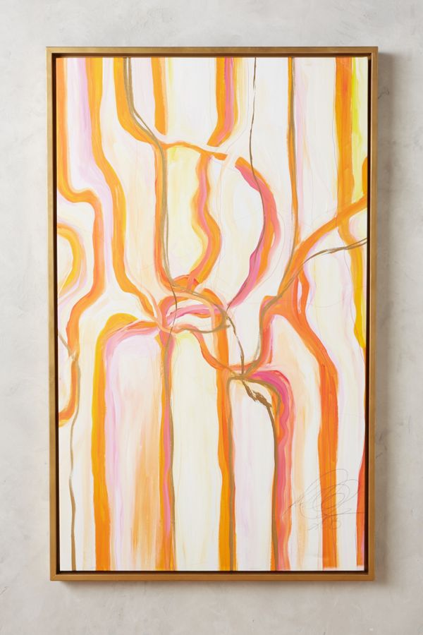 Sunset Ribbons Wall Art | Anthropologie