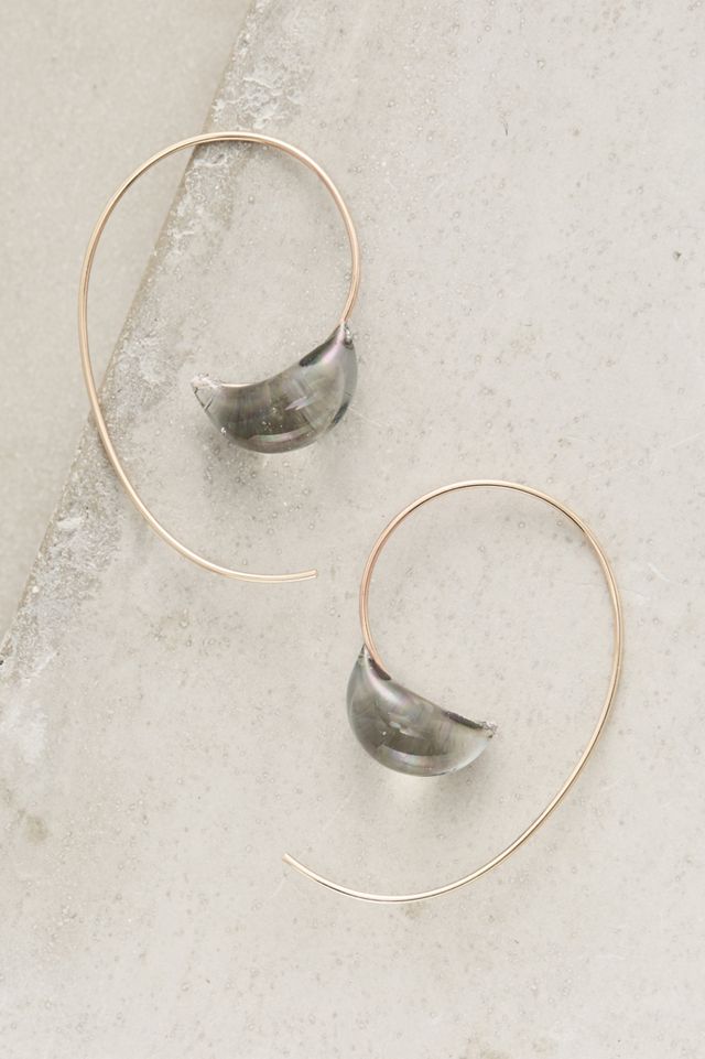 Droplet Hoops | Anthropologie