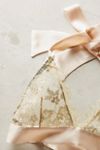 Gilda & Pearl Ribboned Gold Bralette | Anthropologie