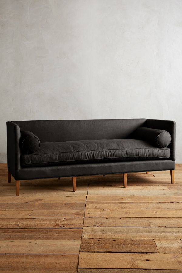 Linen Harper Sofa | Anthropologie