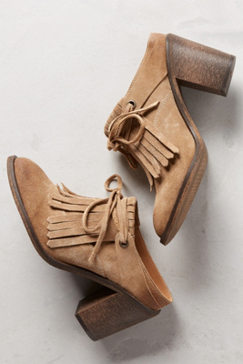 Blythe Tie-Front Mules | Anthropologie