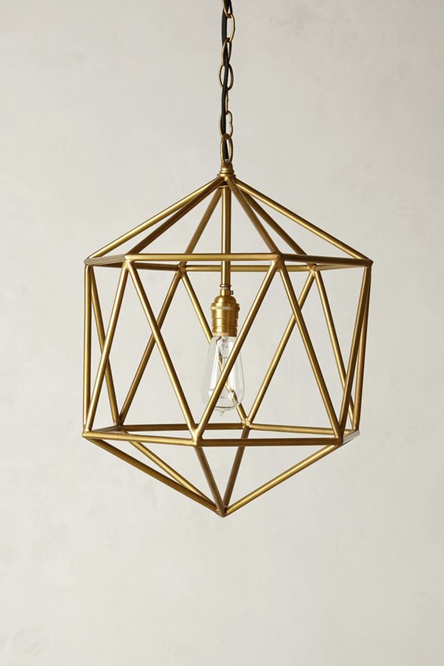 Euclidean Pendant, Faceted Orb | Anthropologie