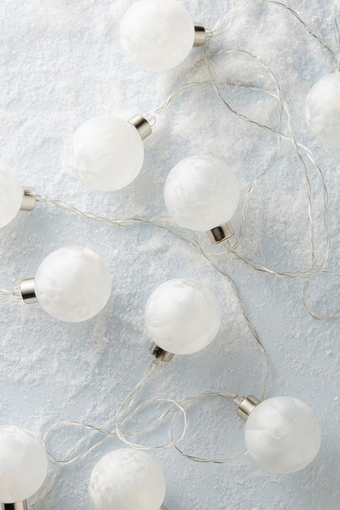 First Frost String Lights | Anthropologie