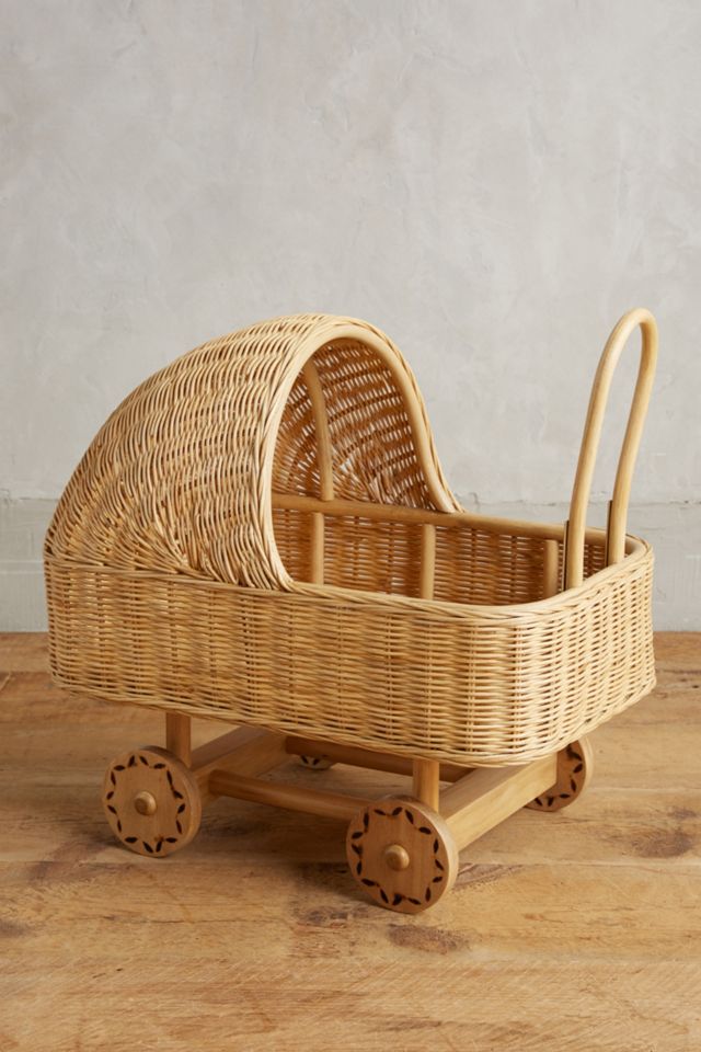 Wicker Play Pram | Anthropologie