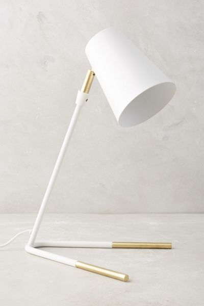 Gold-Dipped Task Lamp | Anthropologie