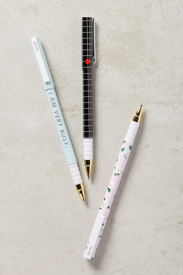 Etchwork Pen Set | Anthropologie
