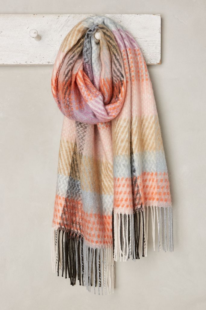 Pastel Plaid Scarf | Anthropologie