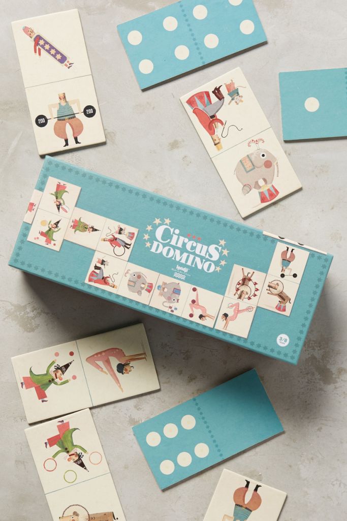 Circus-Art Domino Game | Anthropologie