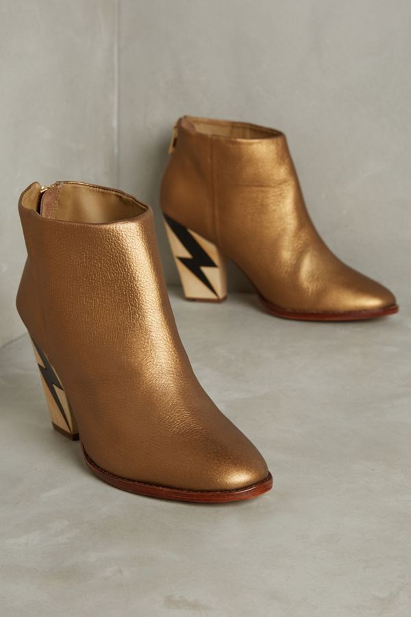 Nina Payne Lightning Heel Booties | Anthropologie