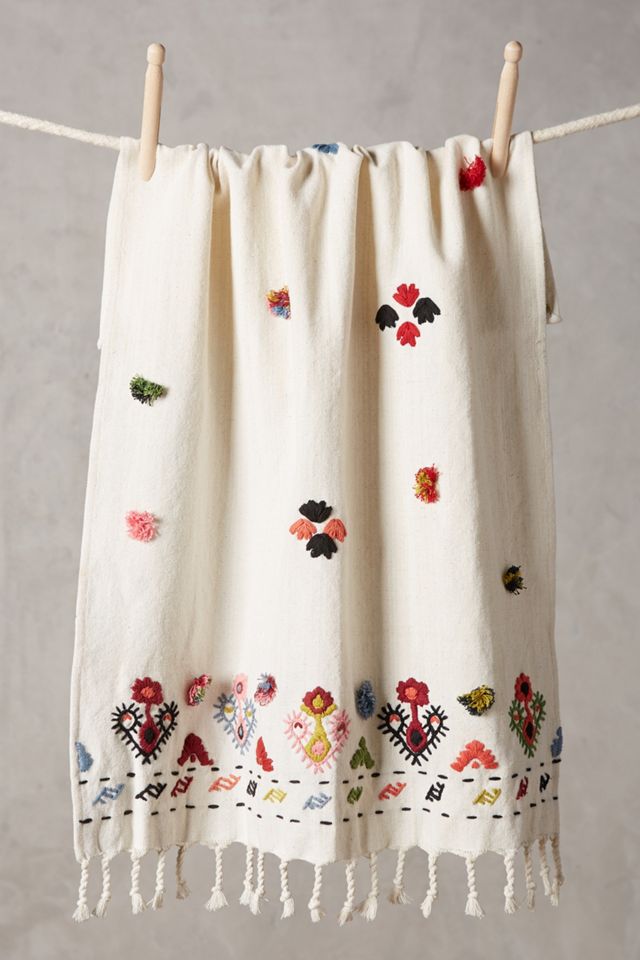 Tufted & Textured Dish Towel | Anthropologie