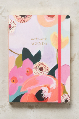 Week By Week Agenda | Anthropologie
