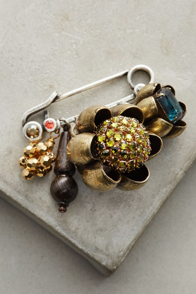 Charmed Flower Pin | Anthropologie