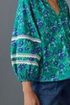 Jovie Puff-Sleeved Blouse | Anthropologie