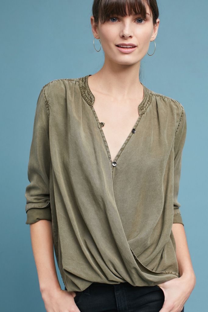 Splendid Wrap Top | Anthropologie