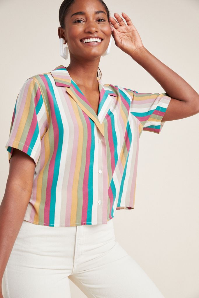 Rails Maui Silk Top | Anthropologie