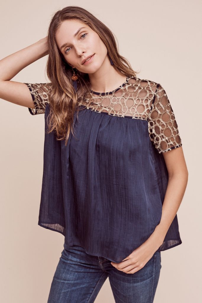 Ballater Lace Top | Anthropologie