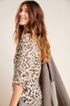 Cloth & Stone Louisa Leopard Buttondown | Anthropologie
