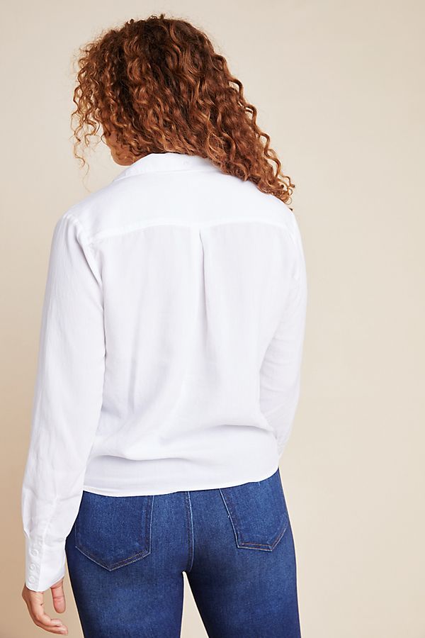 Cloth & Stone Tie-Front Buttondown | Anthropologie Cloth & Stone Tie-Front Buttondown | Anthropologie