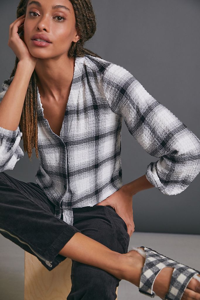 Cloth & Stone Adelia Tie-Front Buttondown | Anthropologie Cloth & Stone Adelia Tie-Front Buttondown | Anthropologie