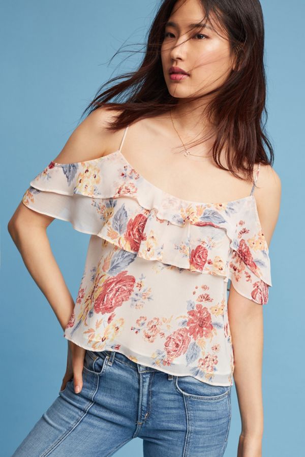Rosalyn Ruffled Cami | Anthropologie