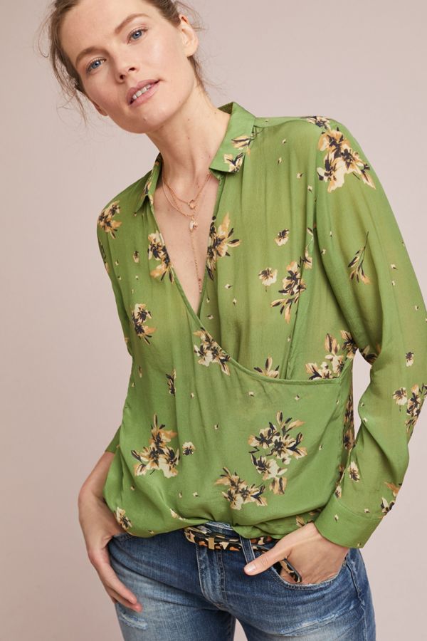 Cherry Blossom Blouse | Anthropologie