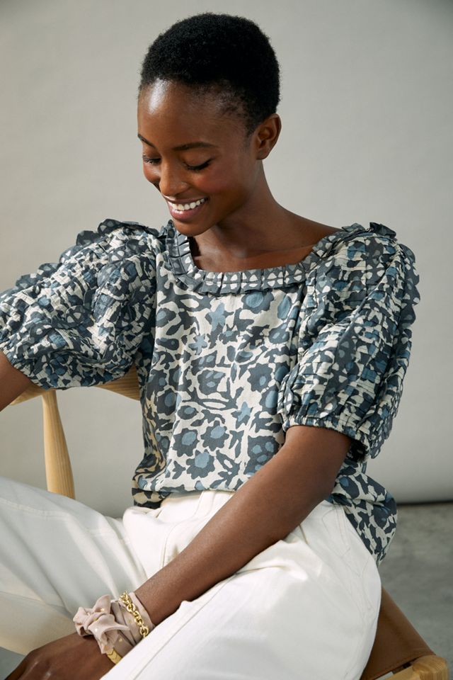 Jordan Ruffled Blouse | Anthropologie
