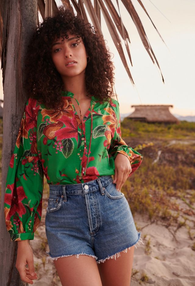 Farm Rio Raquel Buttondown | Anthropologie