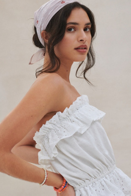 Sloane Ruffled Top | Anthropologie